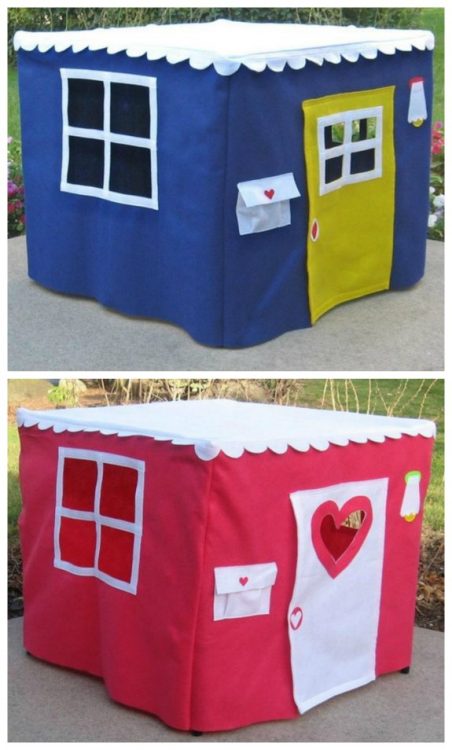 Card Table Playhouse Sewing Pattern - Sew Modern Kids
