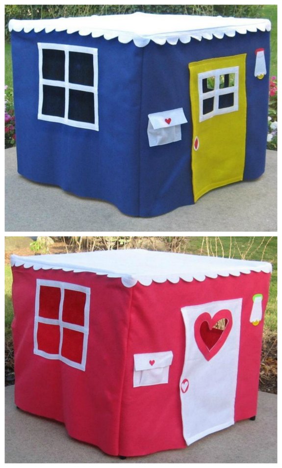 Card Table Playhouse Sewing Pattern - Sew Modern Kids