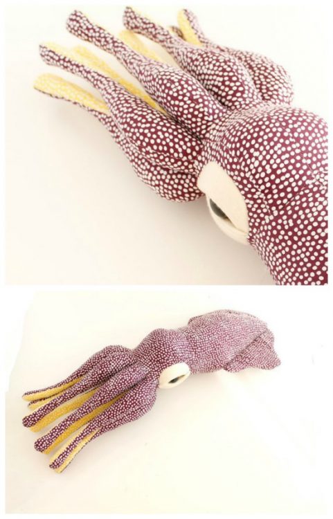 Squid Plush Toy sewing pattern - Sew Modern Kids