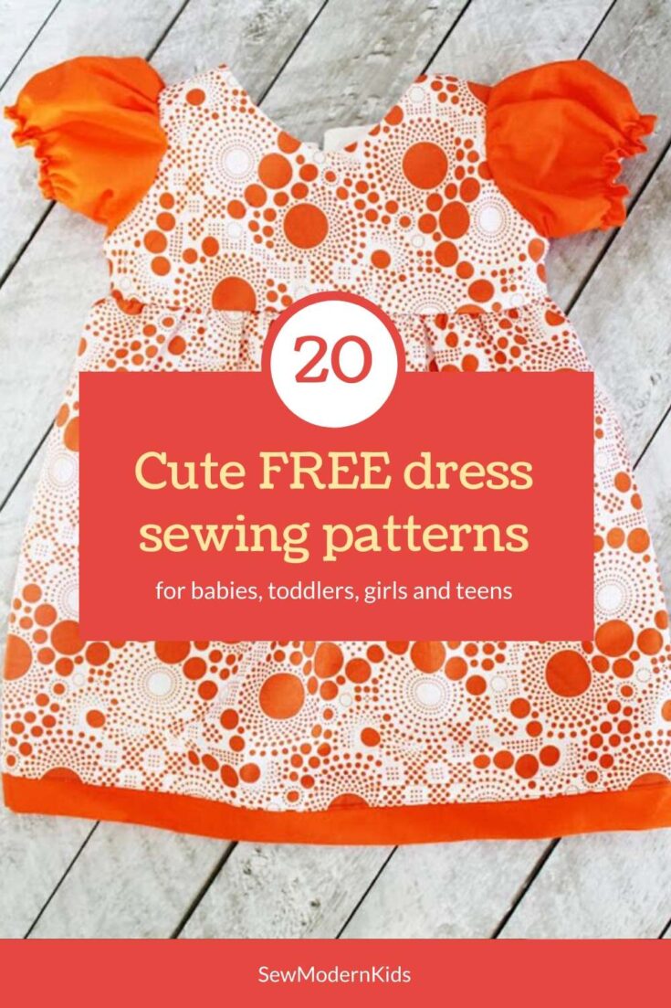 60+ free girls dress sewing patterns - Sew Modern Kids