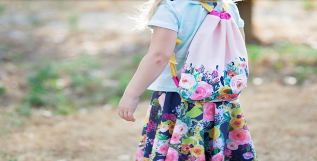 FREE kids drawstring backpack pattern with video - Sew Modern Kids