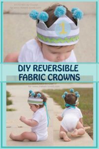 FREE Reversible fabric crowns sewing pattern - Sew Modern Kids