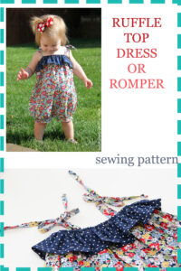 FREE ruffle top dress or romper tutorial - Sew Modern Kids