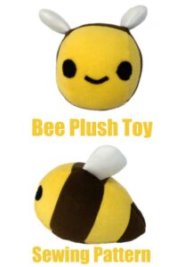 Bee Plush Toy sewing pattern - Sew Modern Kids