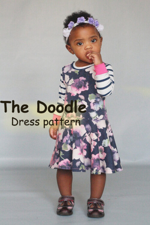 The Doodle Dress sewing pattern - Sew Modern Kids