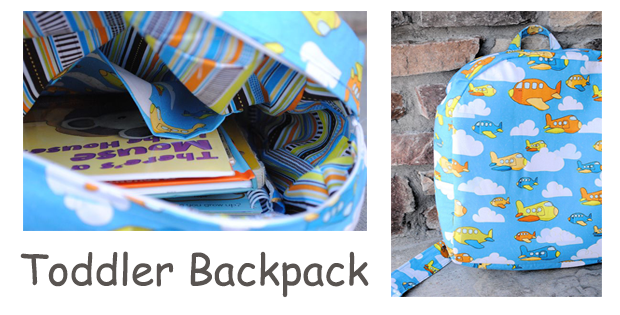 Toddler Backpack FREE sewing pattern - Sew Modern Kids