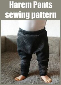 Harem Pants sewing pattern - Sew Modern Kids