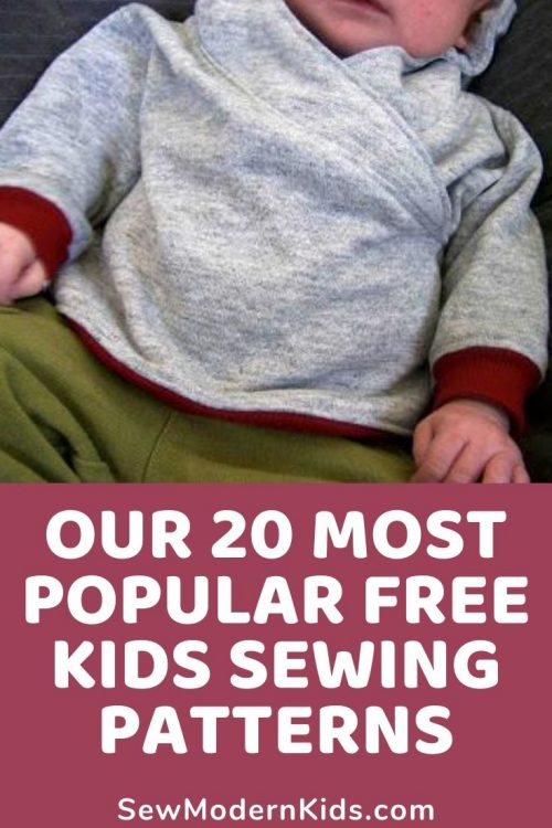 Our 20 most popular FREE kids sewing patterns - Sew Modern Kids