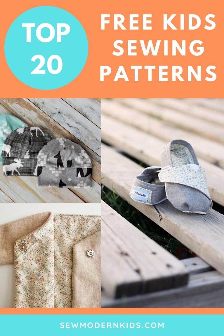 Our 20 most popular FREE kids sewing patterns - Sew Modern Kids