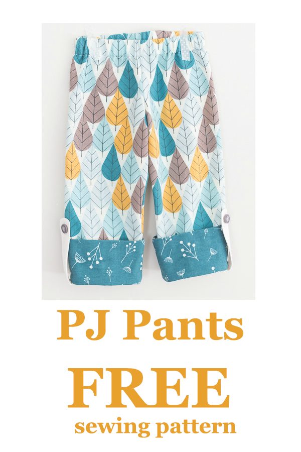 PJ Pants FREE sewing pattern (size 3T) - Sew Modern Kids