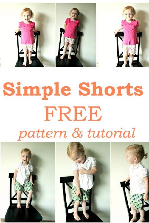 Simple Shorts FREE pattern and tutorial - Sew Modern Kids