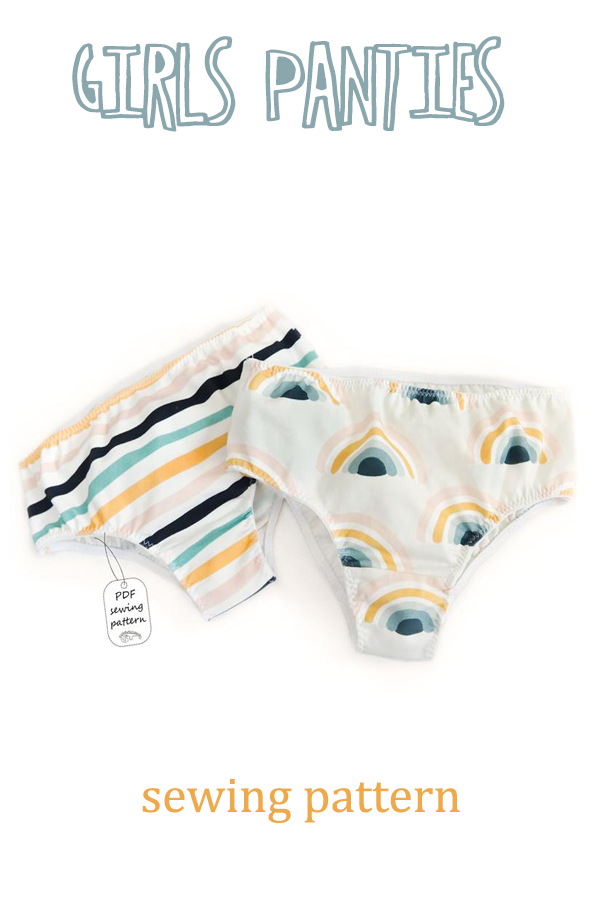 Girls Panties sewing pattern (2 to 10 years) - Sew Modern Kids
