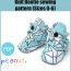 Knit Bootie sewing pattern (Sizes 0-6) - Sew Modern Kids
