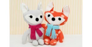 Fox Plush Toy sewing pattern - Sew Modern Kids