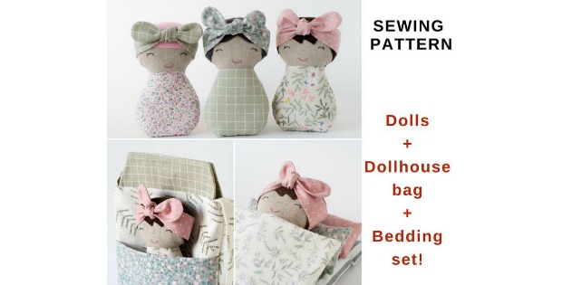 Cute Kitty Softie Cat sewing pattern - Sew Modern Kids