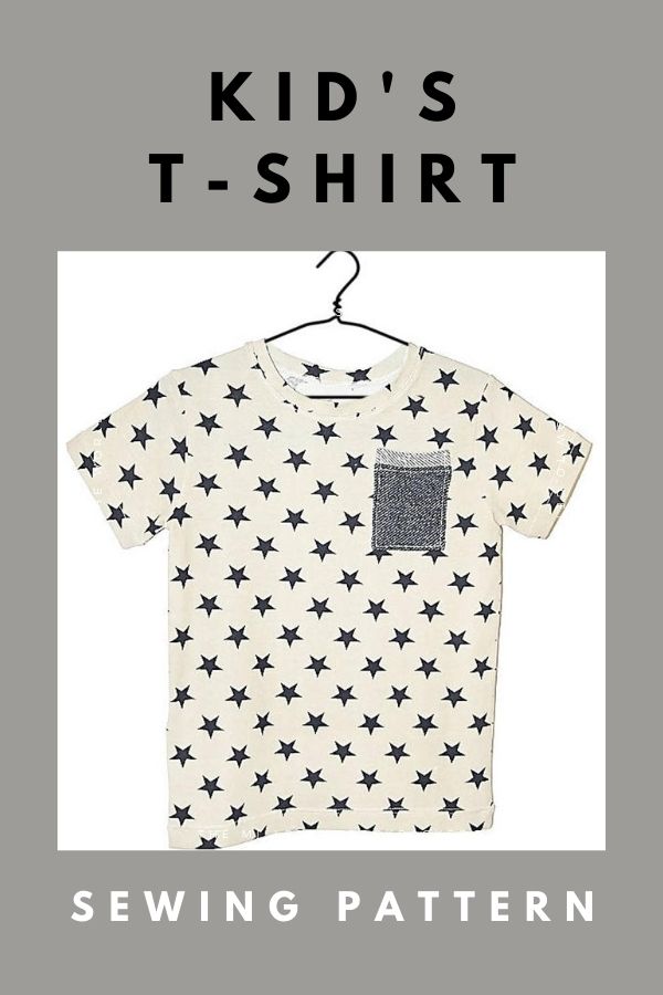 Kid's T-Shirt sewing pattern (2-10 years) - Sew Modern Kids
