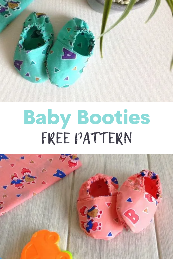 Baby Booties FREE sewing pattern - Sew Modern Kids