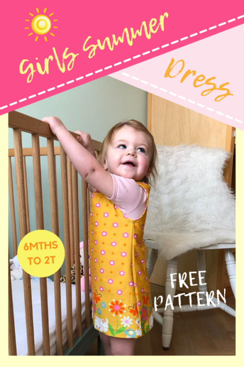 Girls Summer Dress FREE sewing pattern (6mths-2T) - Sew Modern Kids