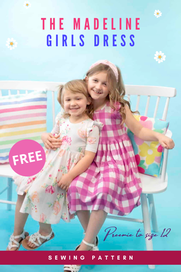 The Madeline Girls Dress FREE sewing pattern (Preemie to size 12) - Sew ...