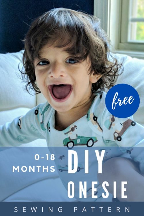 DIY Onesie FREE sewing pattern (0-18 months) - Sew Modern Kids