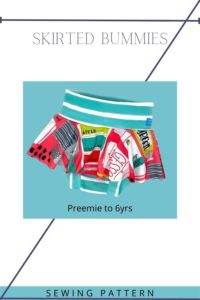 Skirted Bummies sewing pattern (Preemie to 6yrs) - Sew Modern Kids