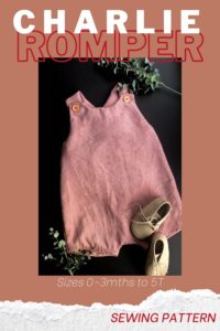 Charlie Romper sewing pattern (Sizes 0-3mths to 5T) - Sew Modern Kids