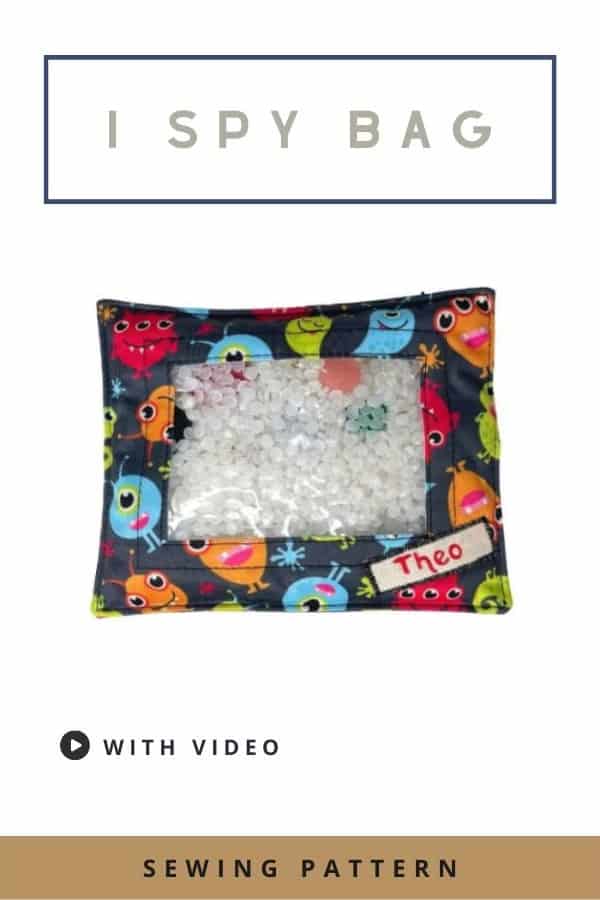 I Spy Bag sewing pattern (with video) - Sew Modern Kids