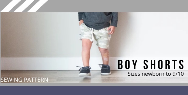 Simple Shorts FREE pattern and tutorial - Sew Modern Kids
