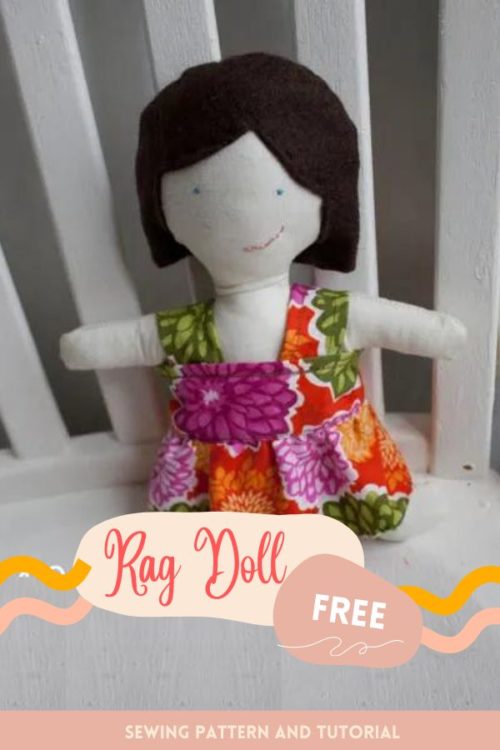 Rag Doll FREE sewing pattern and tutorial - Sew Modern Kids