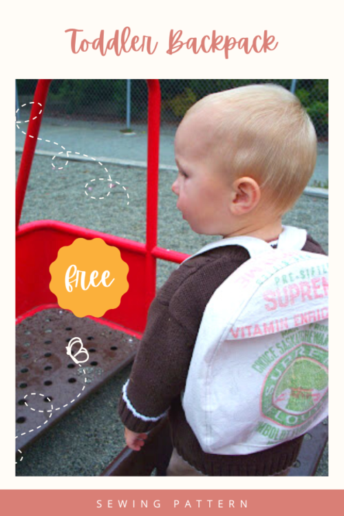 Toddler Backpack FREE sewing pattern - Sew Modern Kids