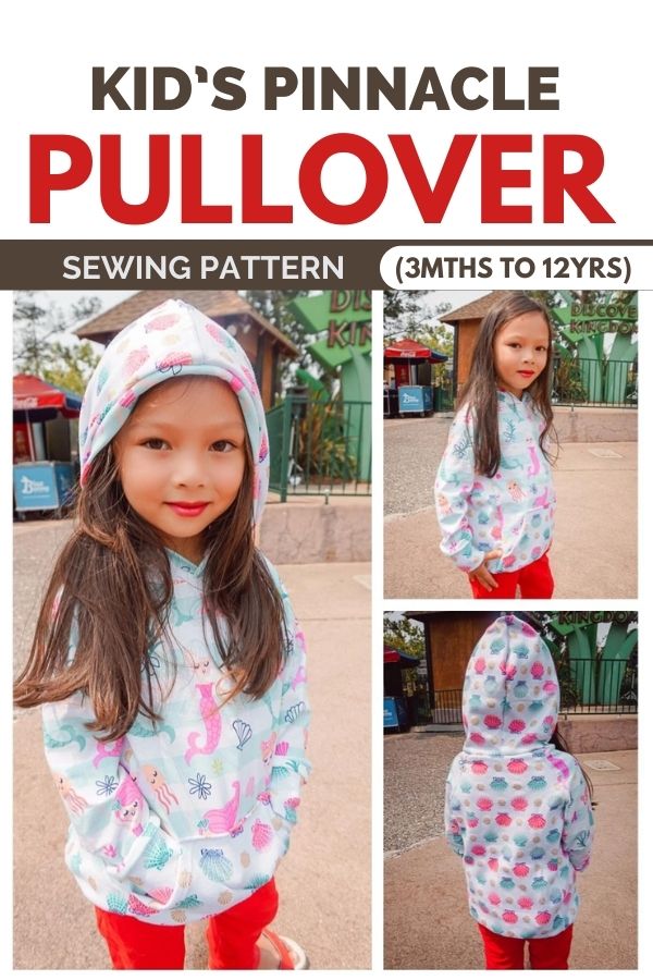 Kid's Pinnacle Pullover sewing pattern (3mths to 12yrs) - Sew Modern Kids