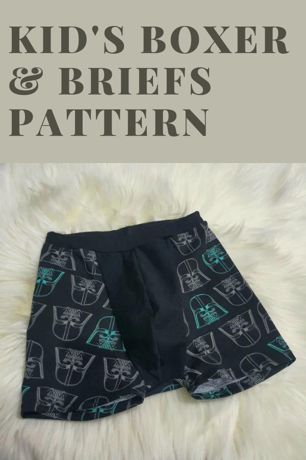 Kids Boxer and Briefs sewing pattern (Sizes 12-18mths to 18) - Sew ...