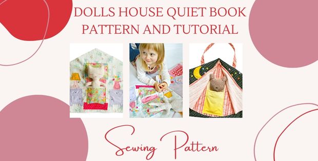 Dolls and Dollhouse Bag and Bedding Set sewing pattern - Sew Modern Kids