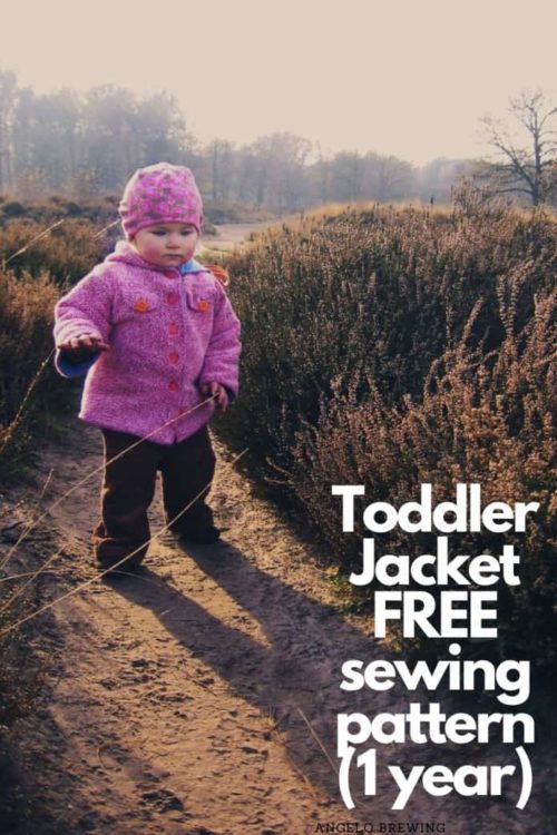Toddler Jacket FREE sewing pattern (1 year) - Sew Modern Kids
