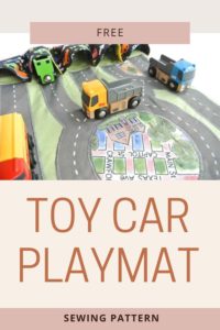 Toy Car Playmat FREE sewing pattern - Sew Modern Kids