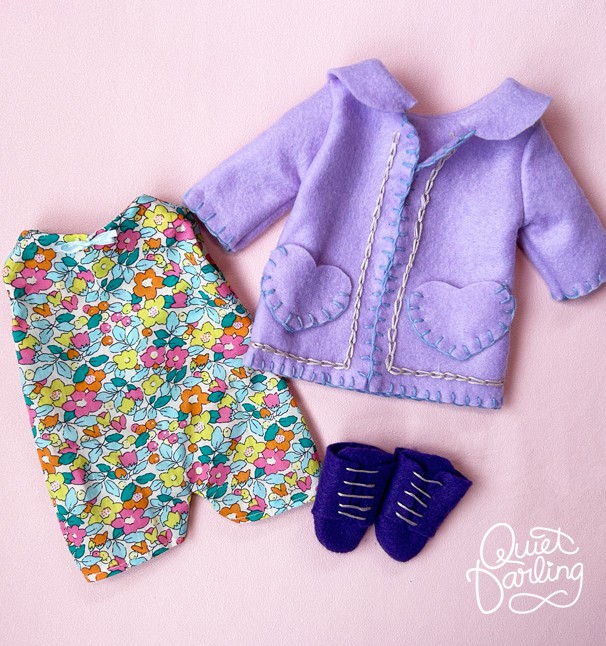Darling Doll sewing pattern - Sew Modern Kids