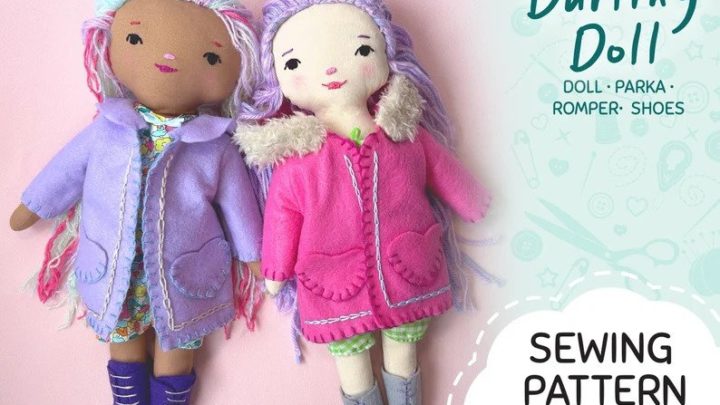 30 Dolls sewing patterns (free and paid) - Sew Modern Kids