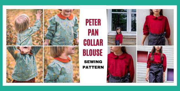 Grandad Collar Boys Shirt sewing pattern (3-10 years) - Sew Modern Kids