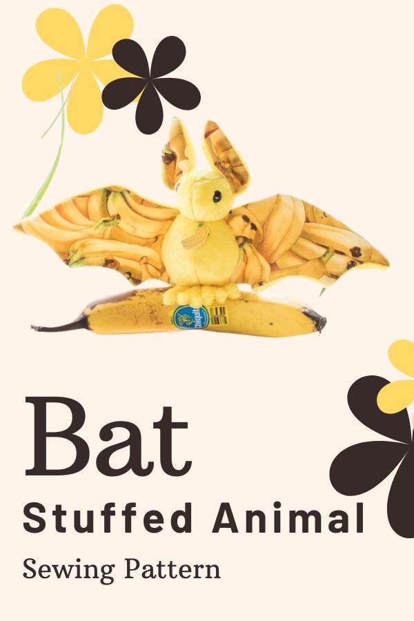 Bat Stuffed Animal sewing pattern (with video) - Sew Modern Kids
