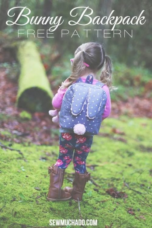 Bunny Backpack FREE sewing pattern - Sew Modern Kids