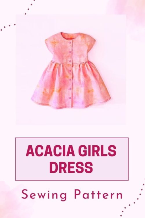 Acacia Girls Dress sewing pattern - Sew Modern Kids