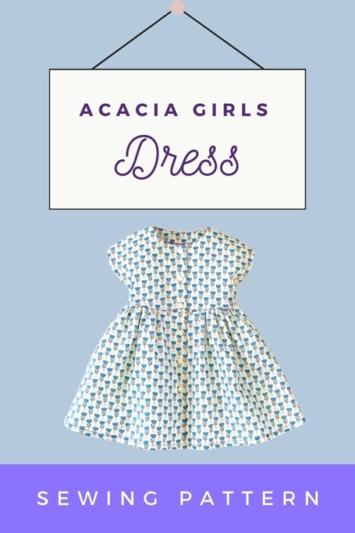Acacia Girls Dress sewing pattern - Sew Modern Kids