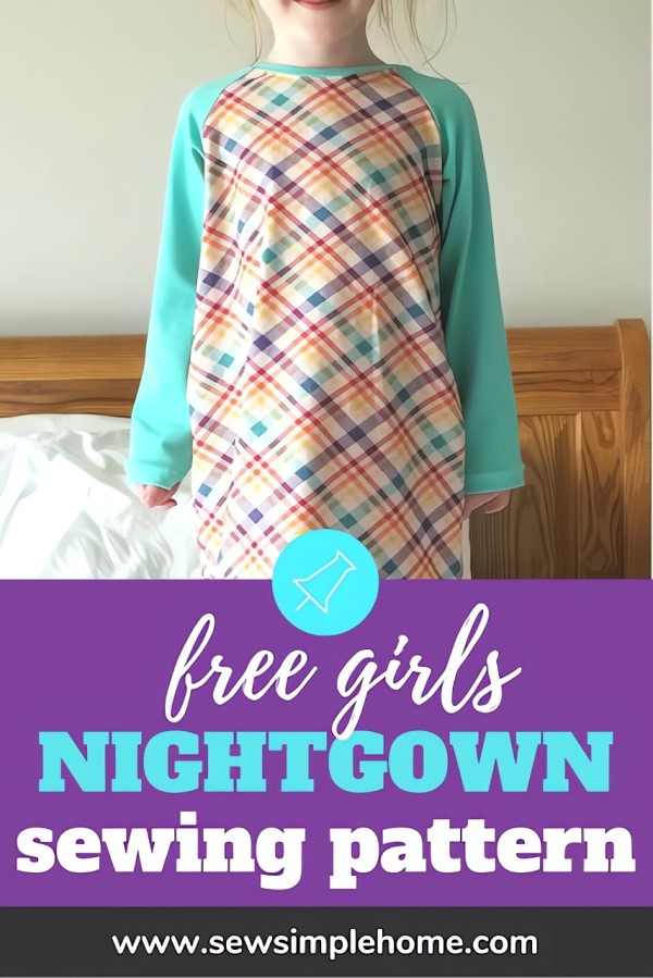 Girls Sleepyhead Nightgown FREE sewing pattern (12mths to 12yrs) - Sew ...