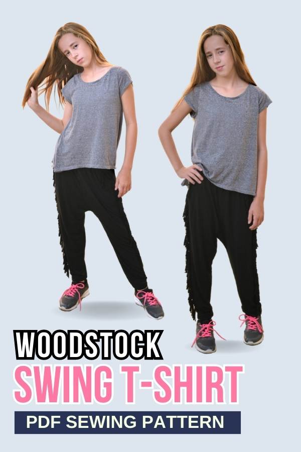 Woodstock Swing T-Shirt FREE sewing pattern (Sizes 6 to 16) - Sew ...