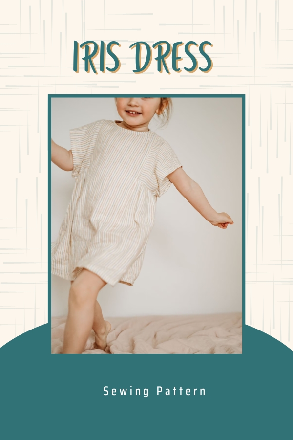 Iris Dress sewing pattern (1 to 12 years) - Sew Modern Kids