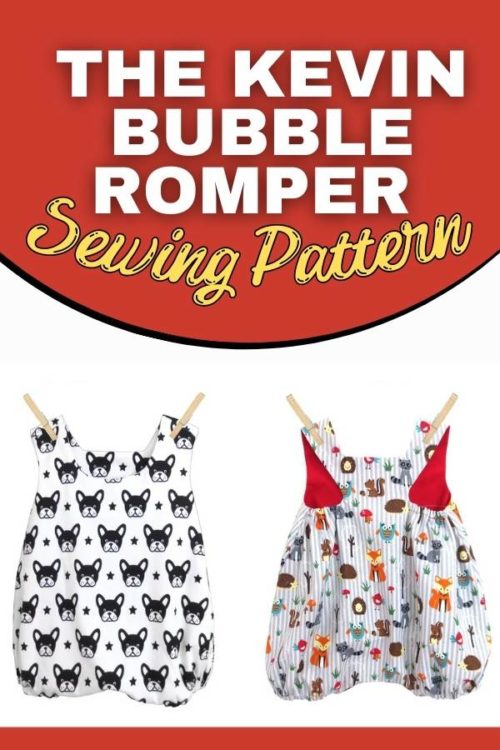 The Kevin Bubble Romper sewing pattern (Newborn to 18-24mths) - Sew ...