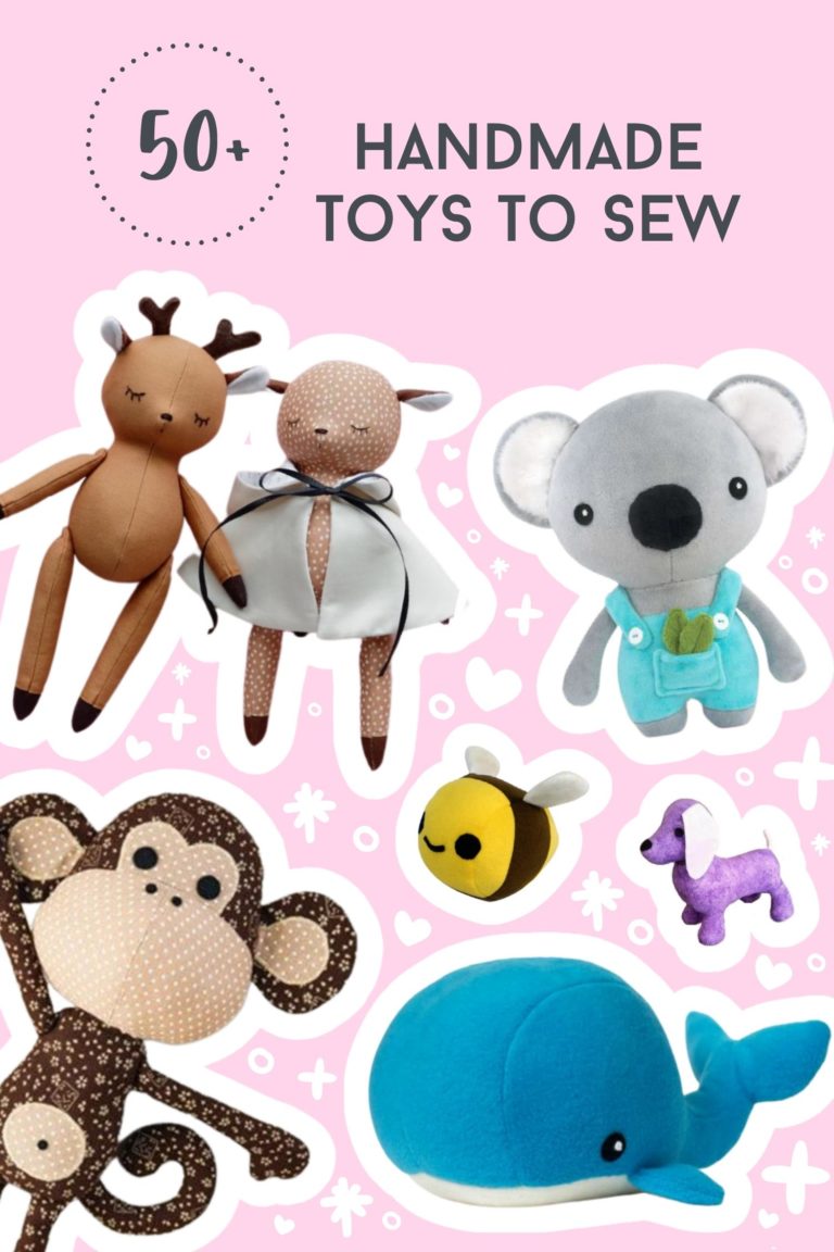 50+ Toy sewing patterns (free and paid) - Sew Modern Kids