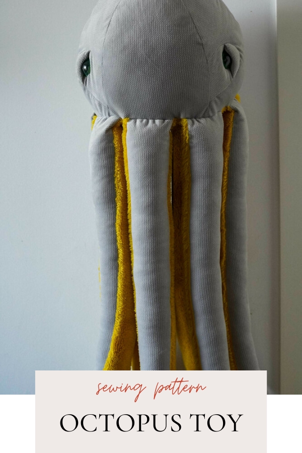 Octopus Toy sewing pattern - Sew Modern Kids