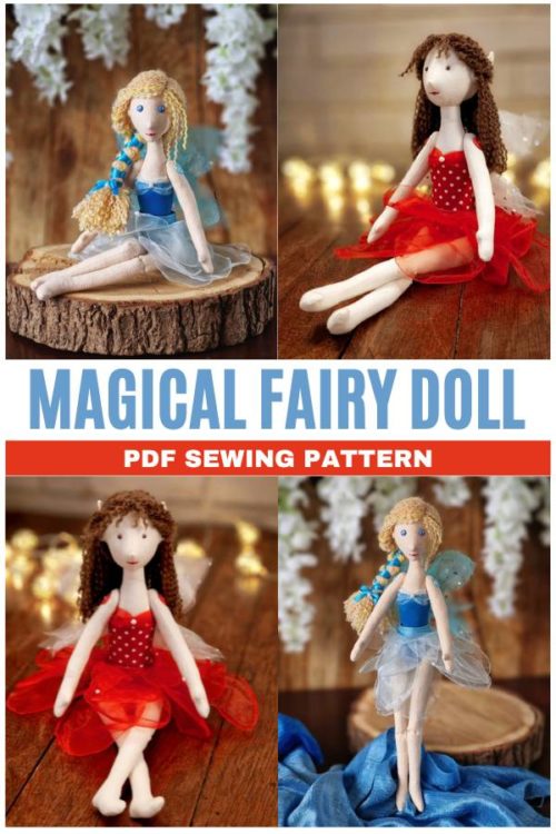 Magical Fairy Doll sewing pattern - Sew Modern Kids