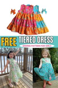 Free Tiered Dress Sewing Pattern for Girls - Sew Modern Kids